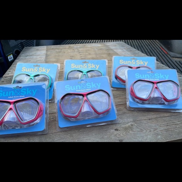 Swim | Sun Sky Adult Swim Mask Set | Poshmark